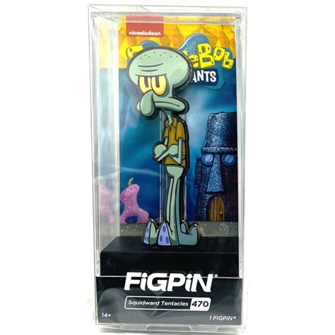 Figpin Spongebob Squarepants Squidward Tentacles Collectable Pin 470