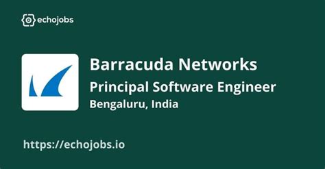barracuda networks is hiring principal software engineer bengaluru