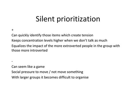 Meetup Agile Prioritisation Techniques Ppt