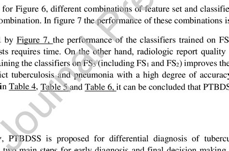 Performance Of Different Combinations Of Feature Set And Classifiers