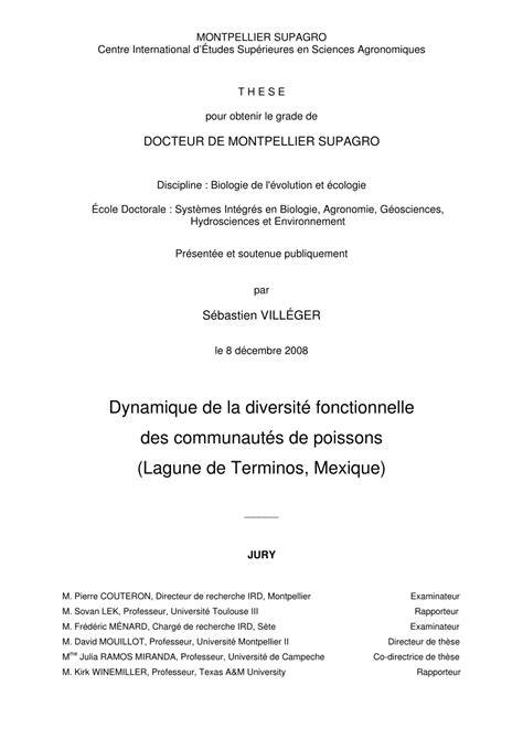 Pdf New Multidimensional Functional Diversity Indices For A Multifaced Framework In Functional