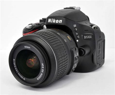 Nikon D5100 16.2 MP Digital DSLR Camera Kit w / AF-S DX 18-55mm 3.5-5 ...