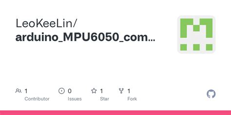 Github Leokeelinarduinompu6050complementaryfilter
