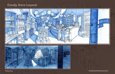 The Art Of Vicky Hou Animation Layout Design