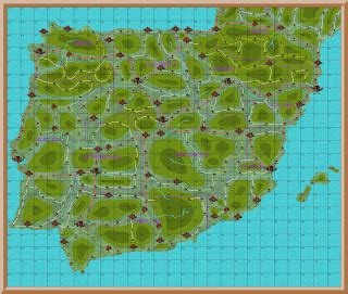 Napoleonic Wargaming New Campaign Map