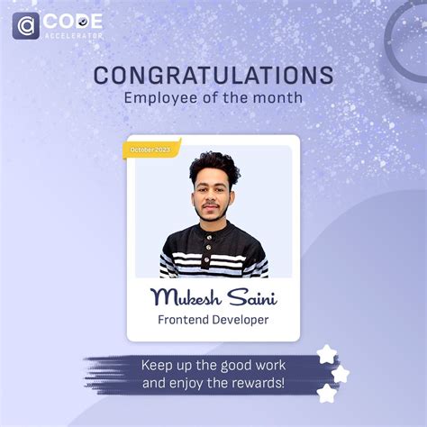 Code Accelerator On Linkedin Employeeofthemonth Teamplayer Hardworkpaysoff