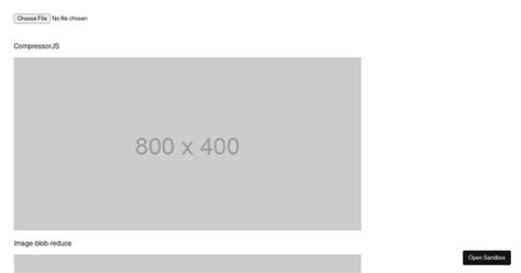 react image file resizer examples codesandbox