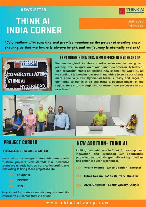Shreya Goyal On Linkedin Julynewsletter Expansion Innovation