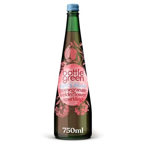 Bottlegreen Pomegranate And Elderflower Light Sparkling Presse Drink Ocado