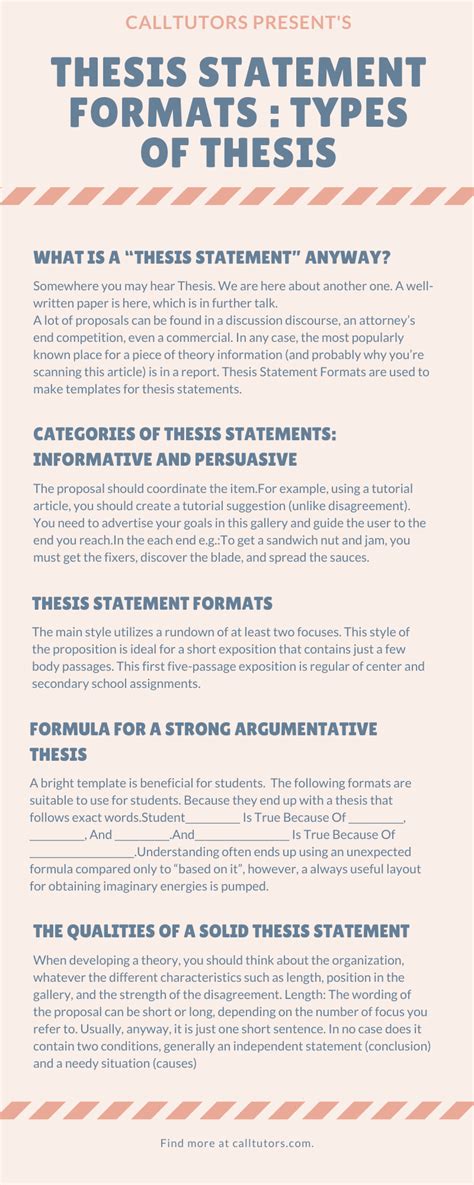 Thesis Statement Formats : Types of Thesis : r/Students_AcademicHelp