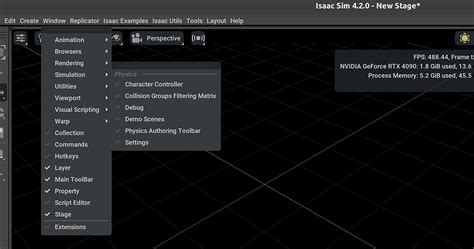 Omni Flowusd Ui Extension Missing After Upgrade To Isaac Sim