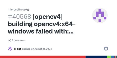 [opencv4] building opencv4 x64 windows failed with build failed