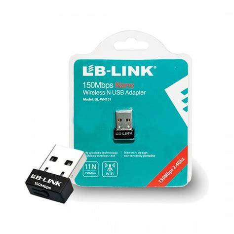 Lb Link Bl Wn151 150mbps Nano Wireless N Usb Adapter Pc Lab Computer