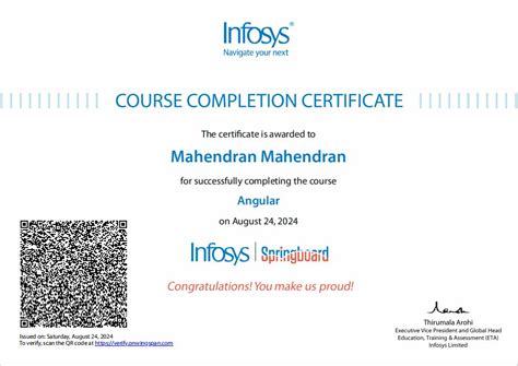 Mahendran Mahendran On Linkedin Im Thrilled To Share That Ive Successfully Completed The