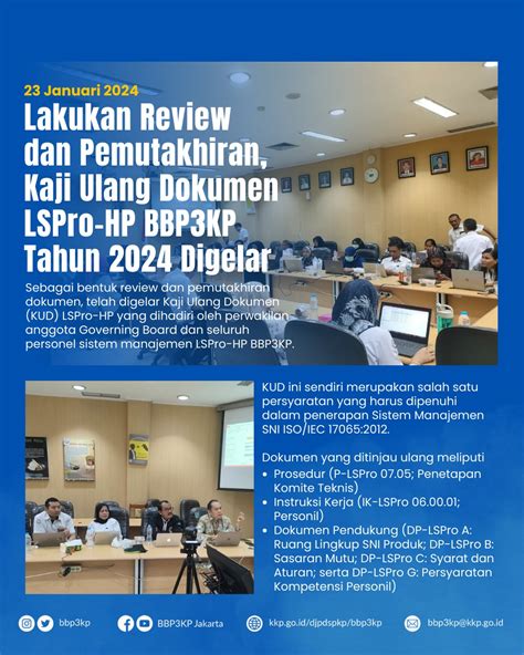 Bbp3kp Jakarta Sobat Balbes Minggu Lalu Banyak Kegiatan