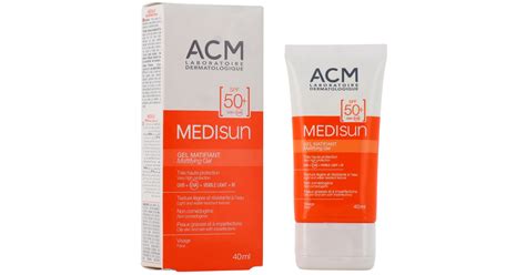 ACM Medisun gel solaire matifiant SPF Peau grasse à imperfections
