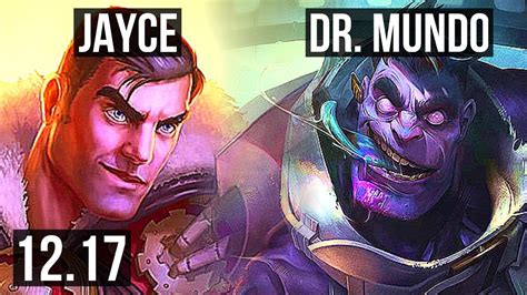 Jayce Vs Dr Mundo Top 903 13m Mastery Legendary Kr Diamond