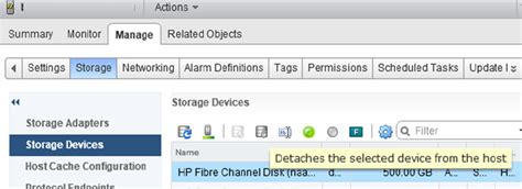 Unable To Unmount Delete VMFS Datastore The Resource Is In Use