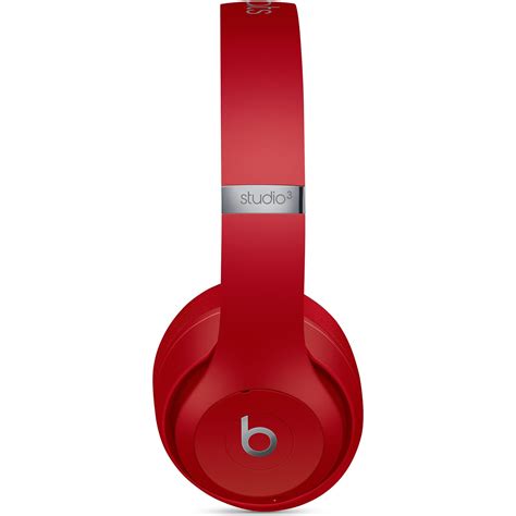 Аудио слушалки Beats Studio3 Wireless, Over-Ear, Red - eMAG.bg