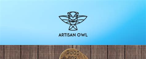 Artisan Owl Double Sided Solid Brass Old West Replica