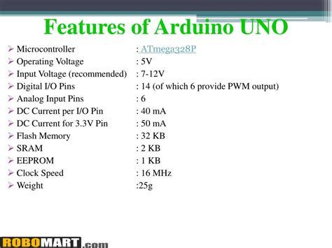 PPT Arduino Uno Board By Robomart PowerPoint Presentation Free