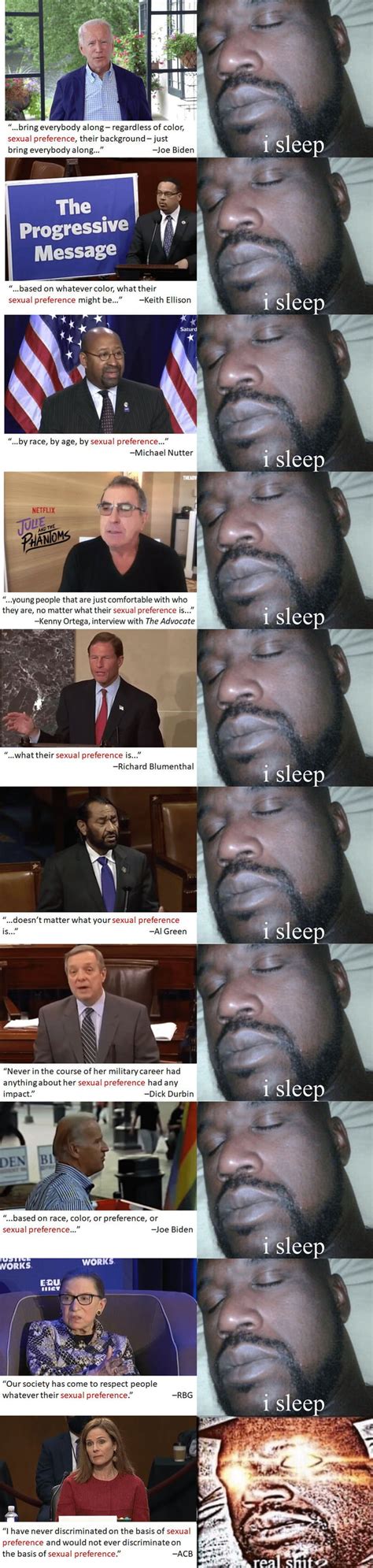 Imagine Getting Selectively Offended By The Words Sexual Preference GAG