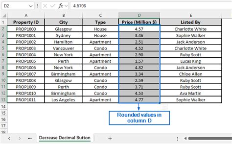 How To Round Numbers In Excel Without Formula 4 Quick Tricks Excel