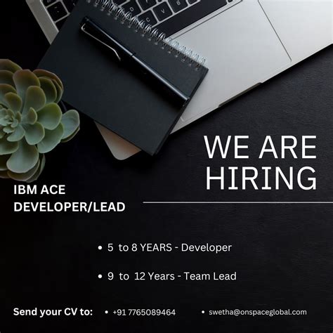 Position Ibm Ace Developer Lead Experience Developer 5 8 Years Team… Sweta Rani