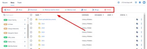 Docs Basic Bulk Actions TaxDome Help Center