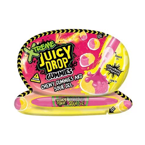 Juicy Drop Gummies Extreme Sour 57g Simway Sweets