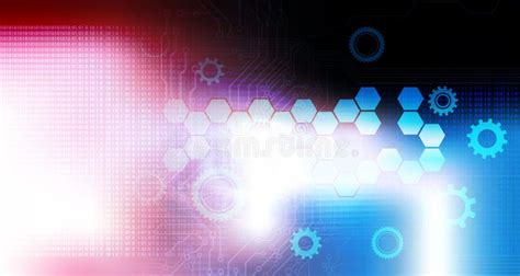 Speed Hi Tech Abstract Technology Background Concept Stock Illustration Illustration Of