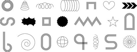 선 기하학적 아치 및 원 추상적인 모양 복고풍 요소 빈티지 현대 중반 세기 라인 디자인 세트입니다 현대적인 보헤미안 미적 줄무늬와 그리드 바우 하우스 멤피스 스위스 디자인