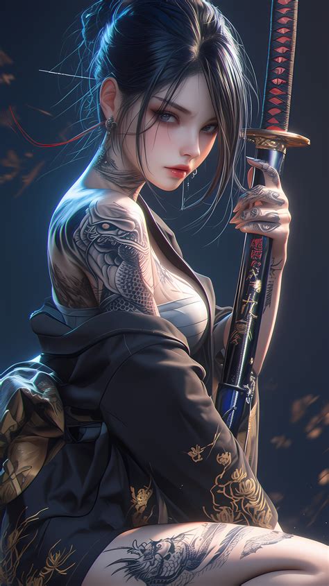 Kiai Kiai4rt On X Japanese Warrior Woman Tattoo Asian Warrior