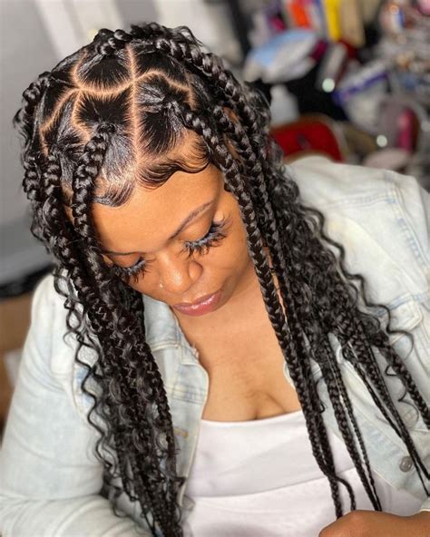 Box Braids Hairstyles For Black Women Braids For Black Women Braided Hairstyles For Black