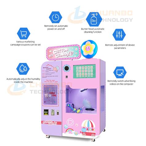 Cotton Candy Vending Machine Cb328 Chuanbo