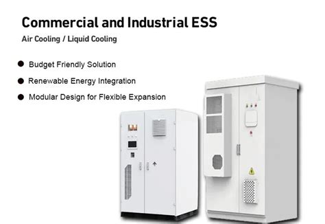 Commercial And Industrial Cluster Ess