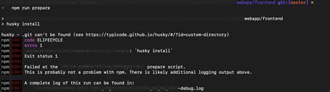 Husky Install Fails If Git Directory Does Not Exists · Issue 851