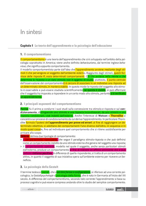 Sintesi Libro Edises Tfa Sostegno Wgno Docsity