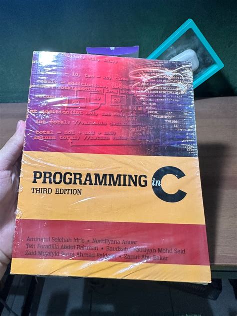 Programming In C Hobbies And Toys Books And Magazines Textbooks On Carousell