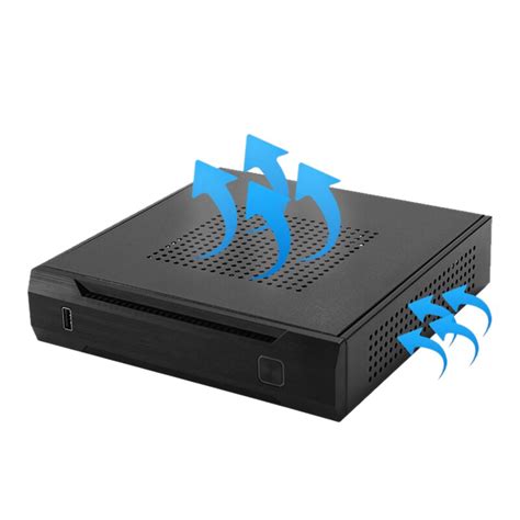 Thin Itx Mini Case HTPC Home Theater Horizontal It Grandado