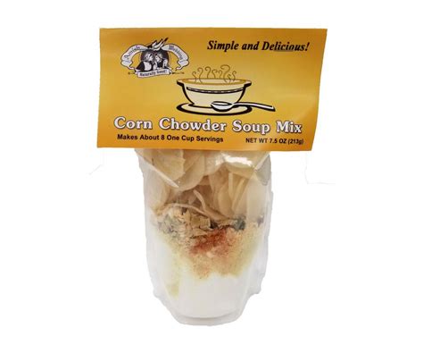 Aw Corn Chowder Soup Mix 7 5oz Troyer Market