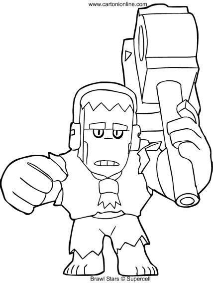 Kleurplaat Brawl Stars Colt Artofit