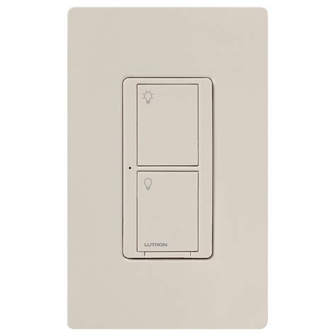 Lutron Caseta 6a 2 Button Rf Switch Lt Almond