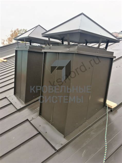 Проходки вентиляционных коробов в кровле - производство металлоизделий ...