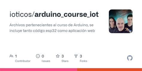 GitHub Ioticos Arduino Course Iot Archivos Pertenecientes Al Curso