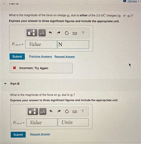Solved For The Four Charges Shown In Figure 1 Assume That