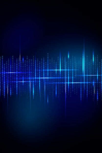 Free Vector Stream Of Binary Code Design Vector в 2024 г