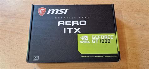 Grafická karta MSI GT AERO ITX GD OC VÝPRODEJ SKLADU Aukro