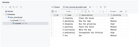 Integrate A Database With Kotlin Ktor And Exposed Ktor Documentation