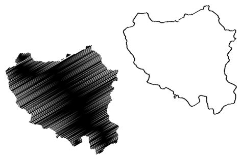 中心諾德地區地圖向量插圖 塗鴉素描中心北地圖向量圖形及更多住宅區圖片 住宅區 具有特定質地 國家 地域 Istock